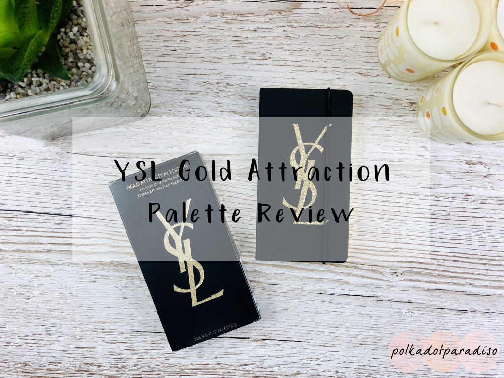 YSL Gold Attraction Palette Review » Lethbridge Paper