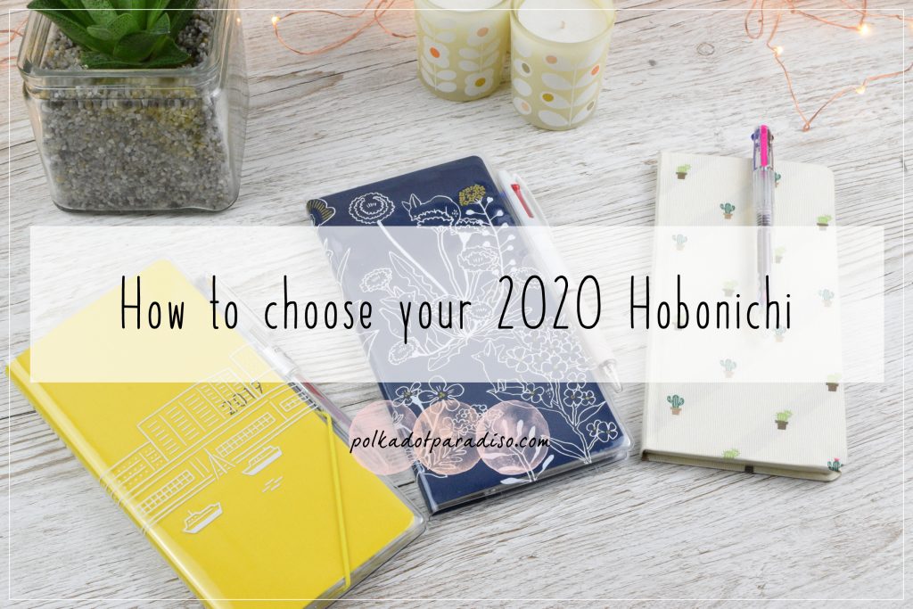 How to choose your 2020 Hobonichi » Lethbridge Paper