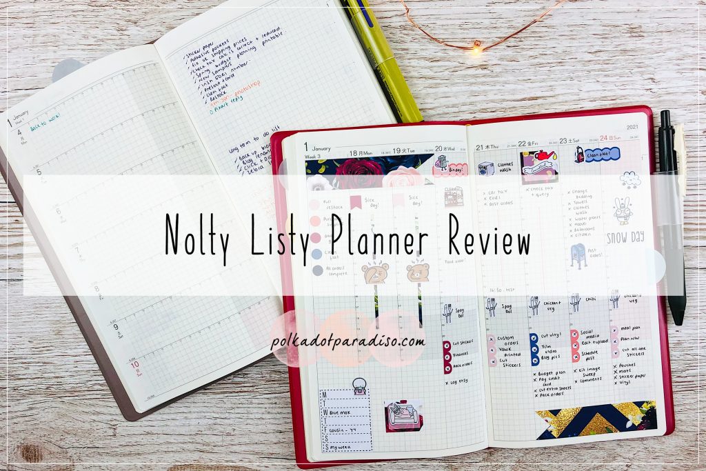 Nolty Listy Planner Review » Lethbridge Paper
